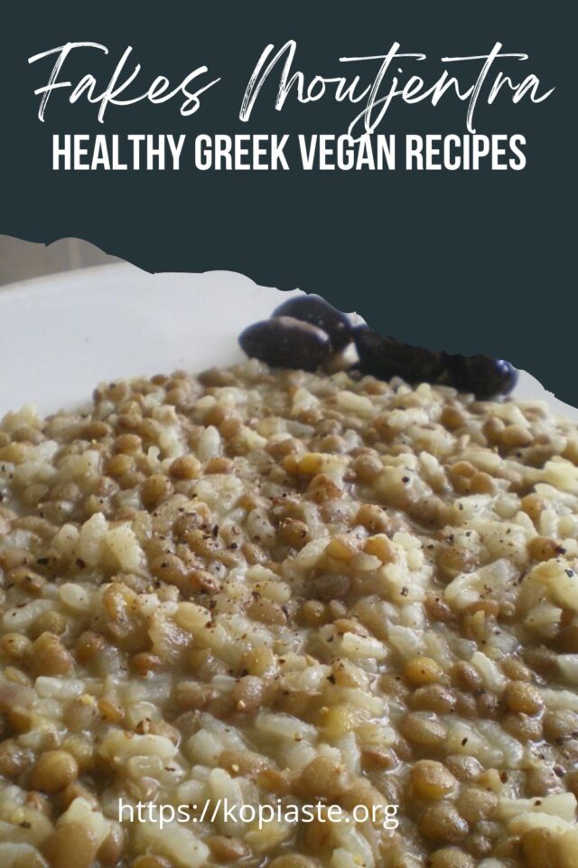 Fakes Moutzentra - Cypriot Lentils with Rice - Kopiaste..to Greek ...