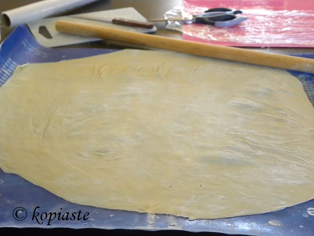 How to make Homemade Phyllo - Kopiaste..to Greek Hospitality