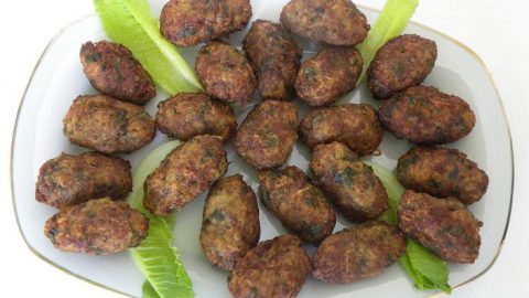 Sheftalia (Cypriot Crepinettes, served in Cypriot Pita Bread ...