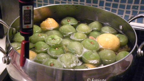 Glyko Kydoni (Quince Preserve) with Almonds - Kopiaste..to Greek ...