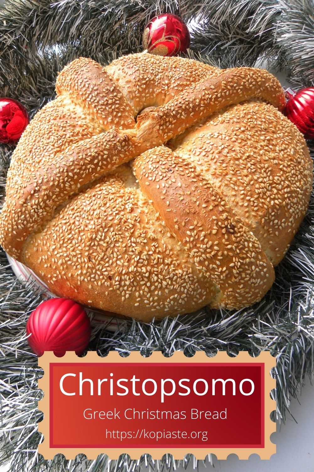 Christopsomo - Greek Christ's Bread - Kopiaste..to Greek Hospitality