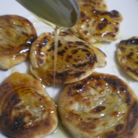 Pischies (fried pastry) - Kopiaste..to Greek Hospitality