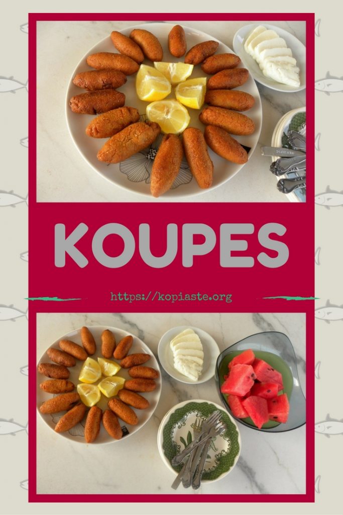 Koupes (a street food from Cyprus) - Kopiaste..to Greek Hospitality