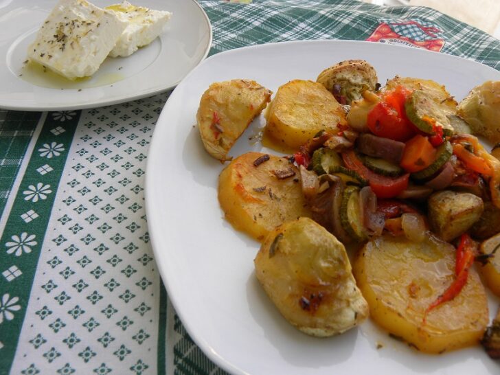 Briam (baked Vegetable Medley) - Kopiaste..to Greek Hospitality