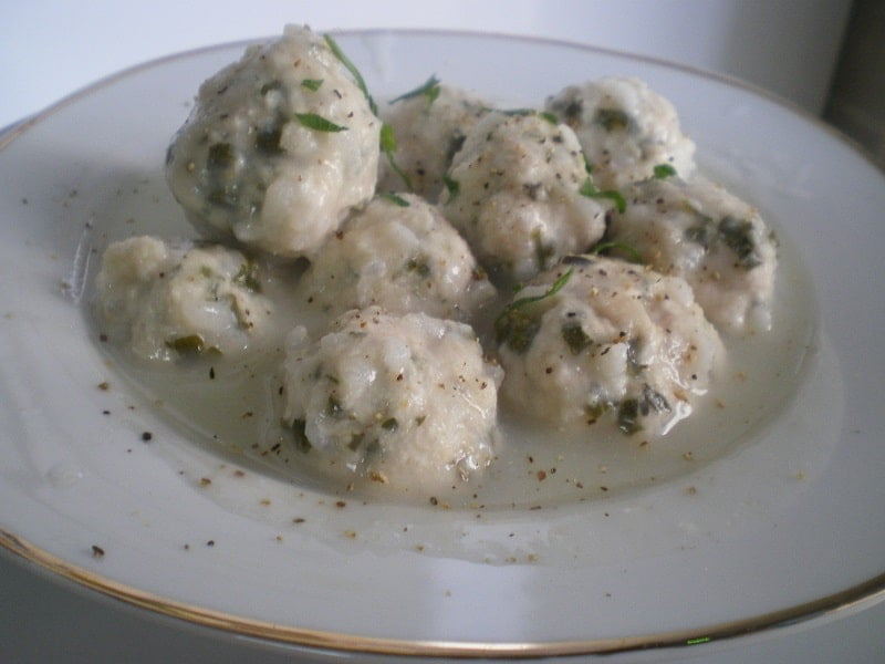 Giouvarlakia, Greek Meatball Soup Avgolemono - Kopiaste..to Greek ...