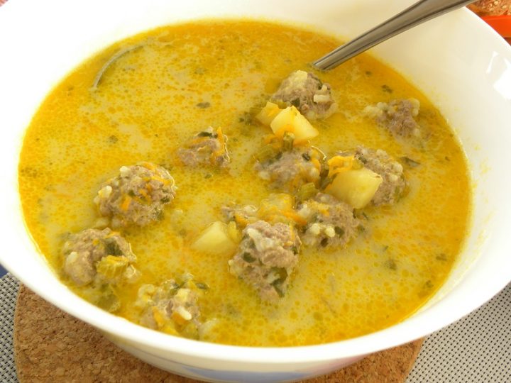 Giouvarlakia, Greek Meatball Soup Avgolemono - Kopiaste..to Greek ...
