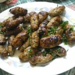Sheftalia (Cypriot Crepinettes, served in Cypriot Pita Bread ...