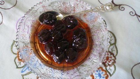 Glyko Karydaki (Green Walnuts Preserve) - Kopiaste..to Greek Hospitality