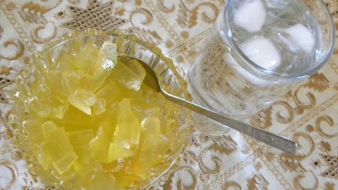 Glyko Karydaki (Green Walnuts Preserve) - Kopiaste..to Greek Hospitality