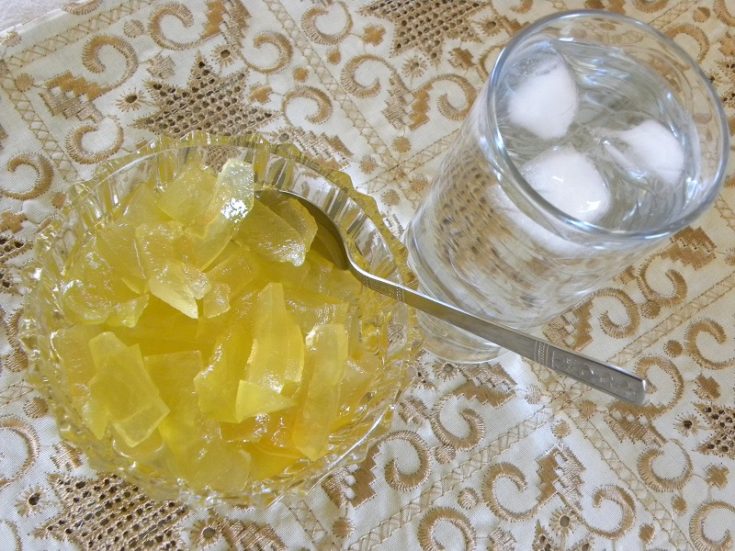 Glyko Karpouzi - Watermelon Rind Preserve (spoon sweet) - Kopiaste..to ...