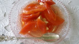 Glyko Karydaki (Green Walnuts Preserve) - Kopiaste..to Greek Hospitality