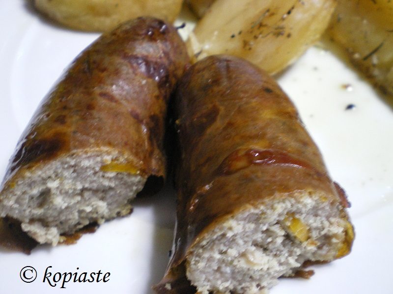 Spartiatika Loukanika (Spartan Sausages) - Kopiaste..to Greek Hospitality