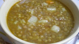 Fakes Moutzentra - Cypriot Lentils with Rice - Kopiaste..to Greek ...