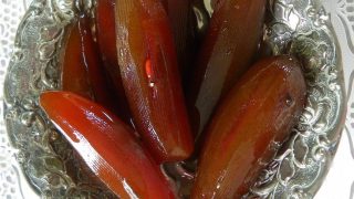 Glyko Kydoni (Quince Preserve) with Almonds - Kopiaste..to Greek ...