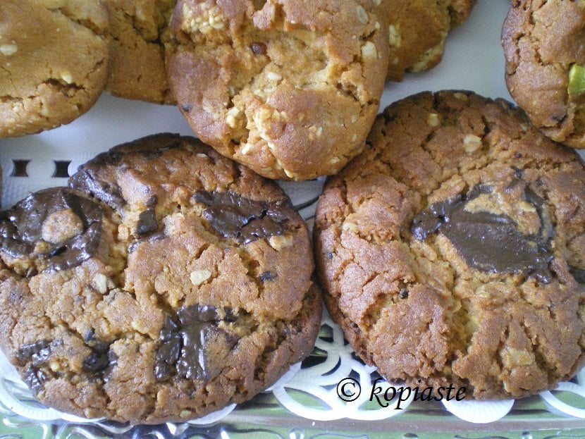 Honey, Peanut butter, Chocolate and Pastelli Cookies - Lakonia Part II ...