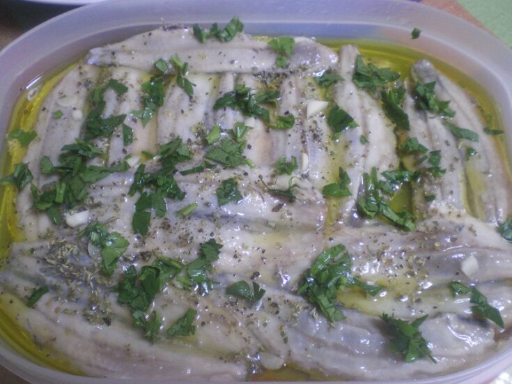 Marinated and Sandwiched Grilled Fresh Sardines - Kopiaste..to Greek ...