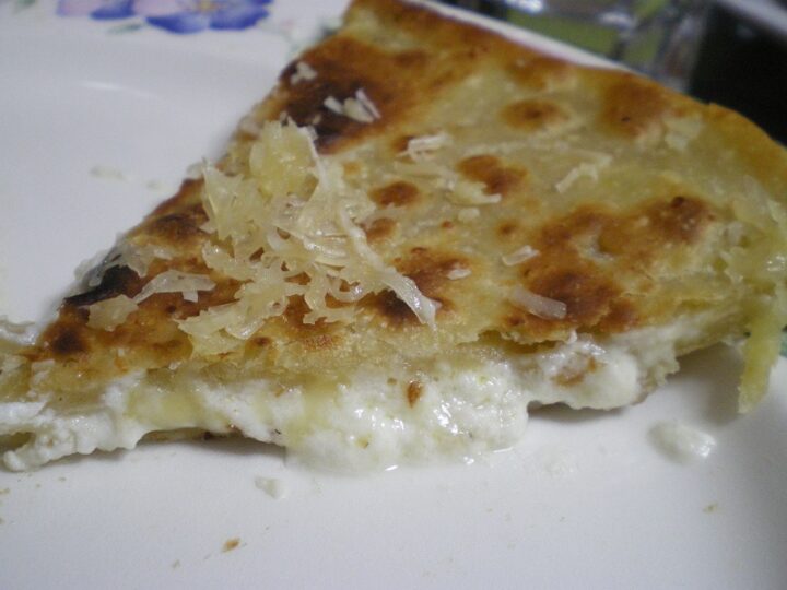 Tiganopsomo (Greek Filled Fried Bread) - Kopiaste..to Greek Hospitality