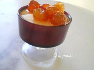 Light Milk Mahalebi with Strawberries - Kopiaste..to Greek Hospitality