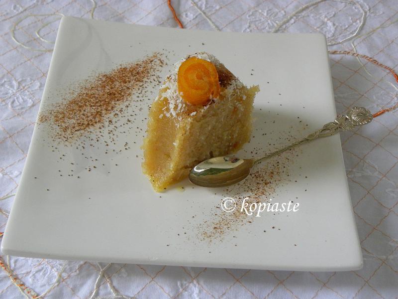 Citrus Halvas with Coconut - Kopiaste..to Greek Hospitality