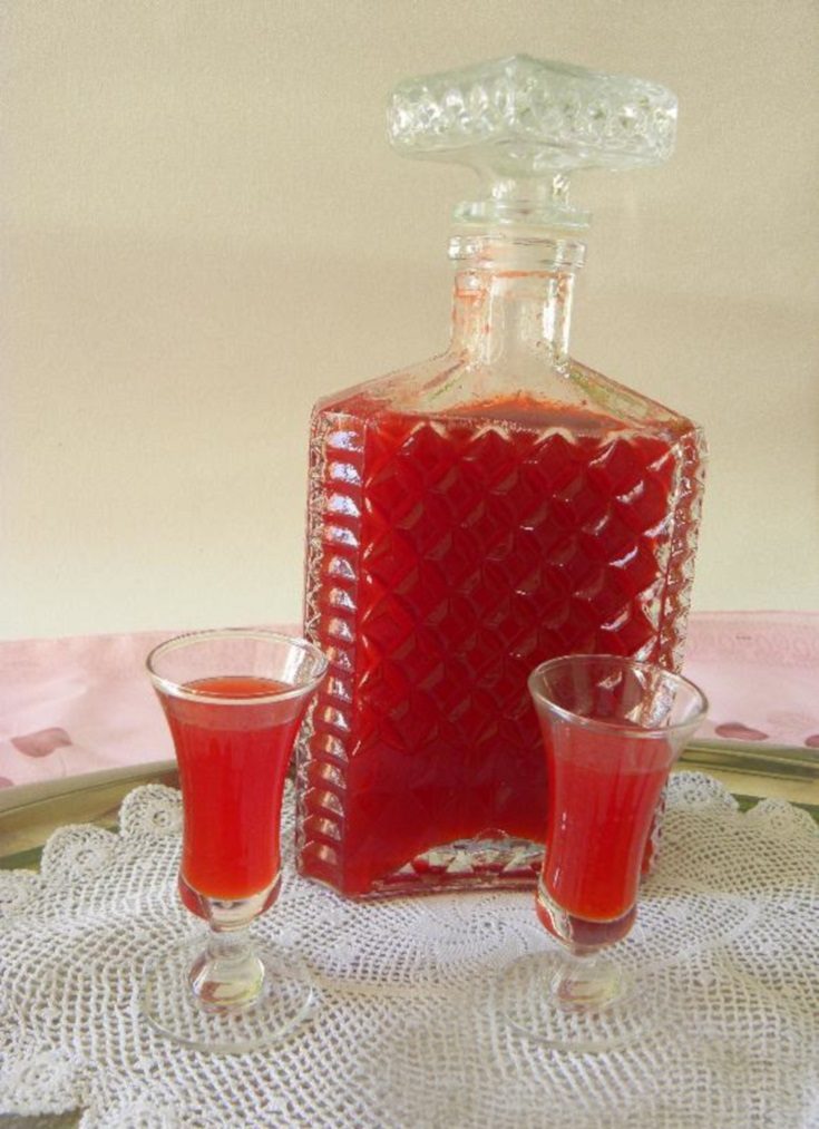 Strawberry Liqueur - Kopiaste..to Greek Hospitality