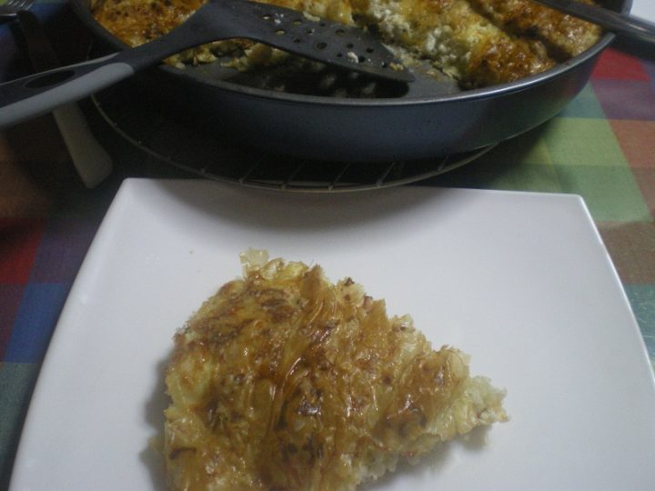 Patsavouropita (the easiest Greek Tyropita - Cheese Pie) - Kopiaste..to ...