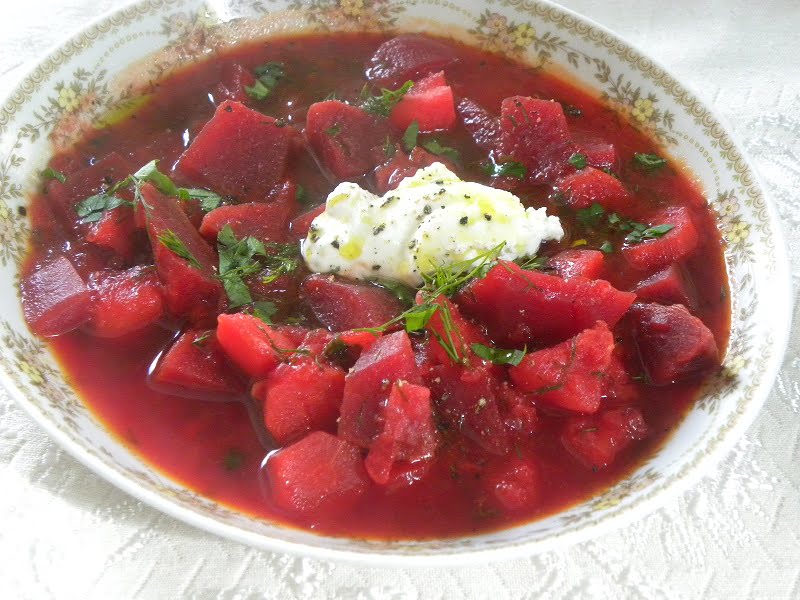 Vegan Borscht (Beet) Soup - Kopiaste..to Greek Hospitality