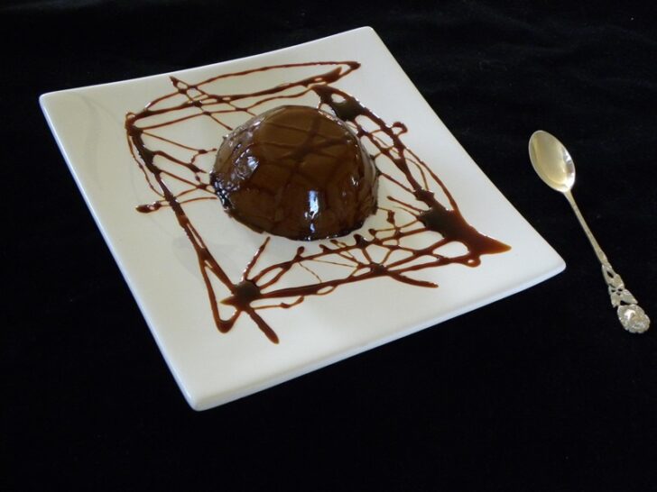 4 Chocolate Puddings with Petimezi and Charoupomelo - Kopiaste..to ...