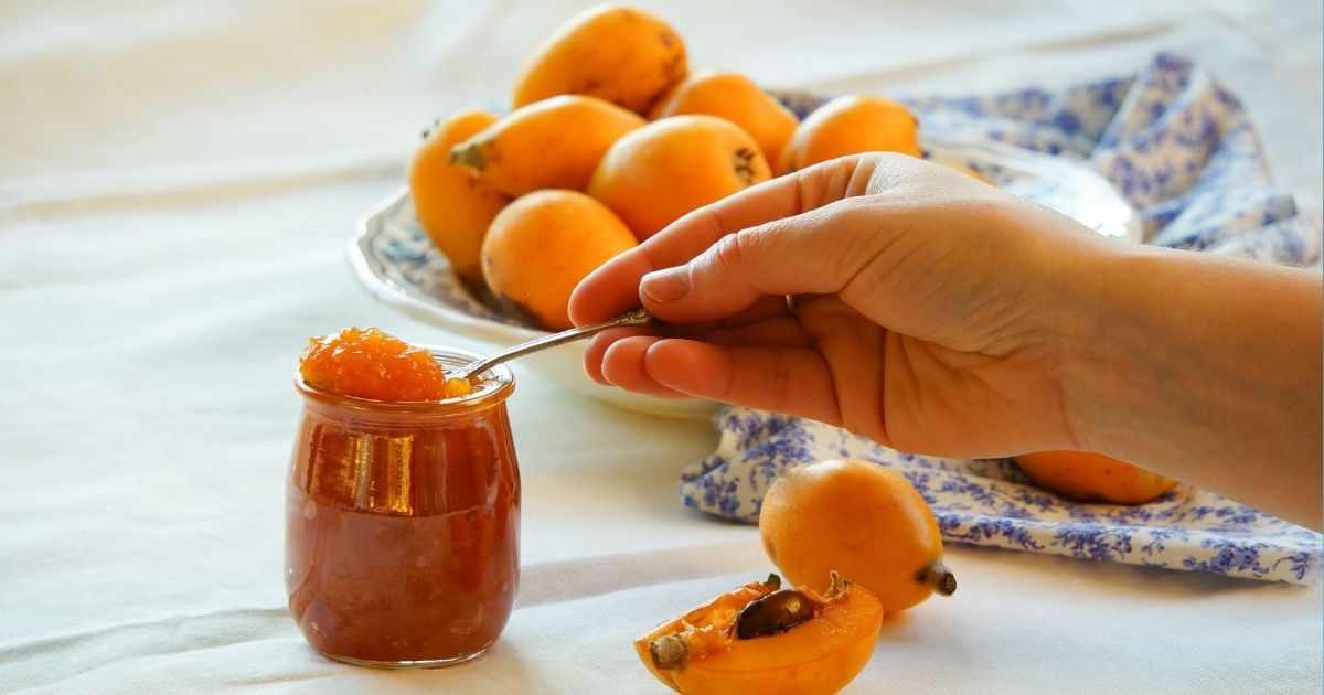 Fragrant Loquat Jam - Kopiaste..to Greek Hospitality