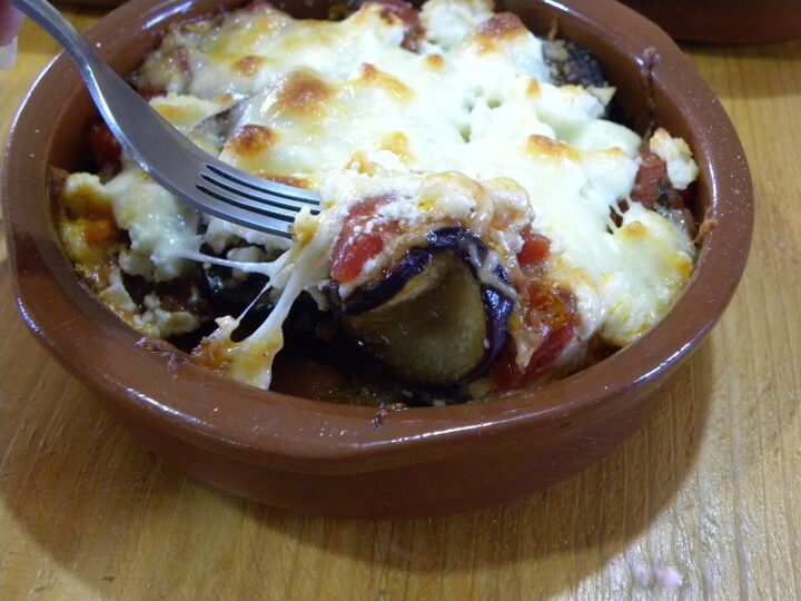 Baked Melitzanes (Eggplants) Saganaki - Kopiaste..to Greek Hospitality