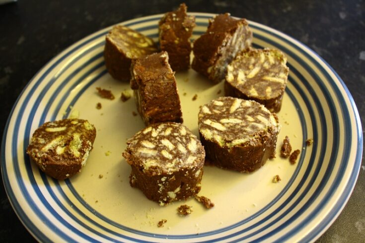 Kormos or Mosaiko (easy no-bake Chocolate Log) - Kopiaste..to Greek ...