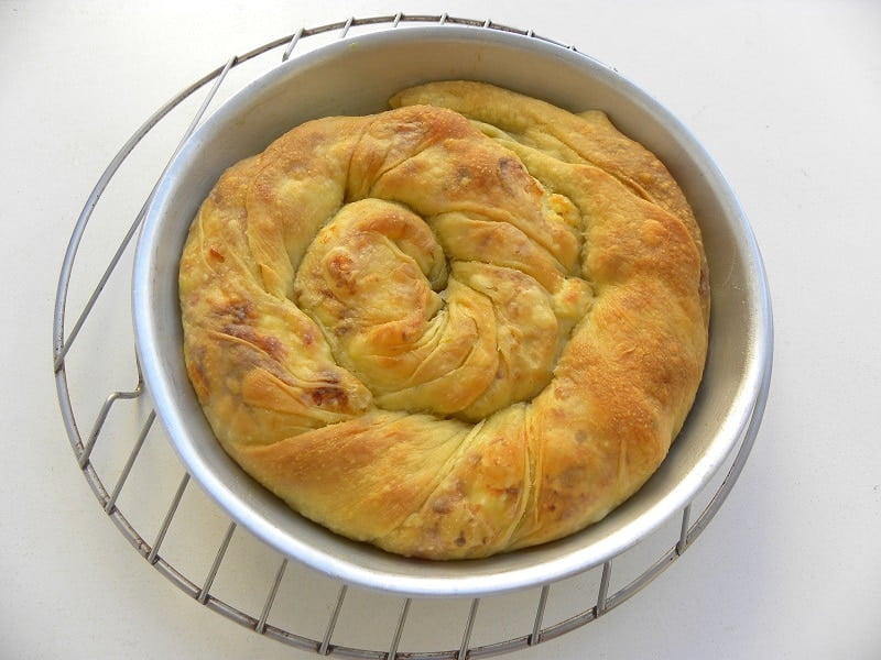 Tyropita Strifti (Greek Cheese Pie) - Kopiaste..to Greek Hospitality