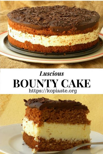 Luscious Bounty Cake - Kopiaste..to Greek Hospitality