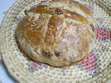 Christopsomo - Greek Christ's Bread - Kopiaste..to Greek Hospitality
