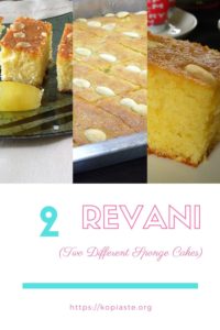 Coconut and Olive Oil Bergamot Revani Cakes - Kopiaste..to Greek ...