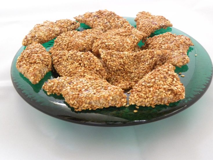 Pastelli (Honey Sesame Candy with Peanuts) - Kopiaste..to Greek Hospitality