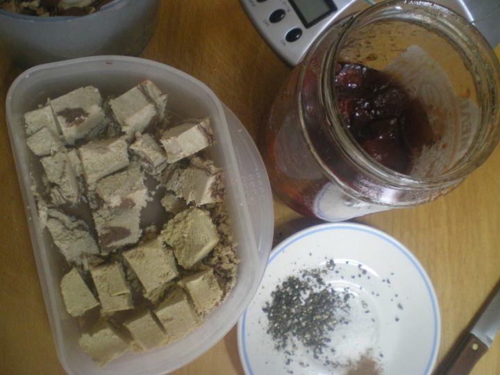 Vegan Dessert with store bought Halvas - Kopiaste..to Greek Hospitality