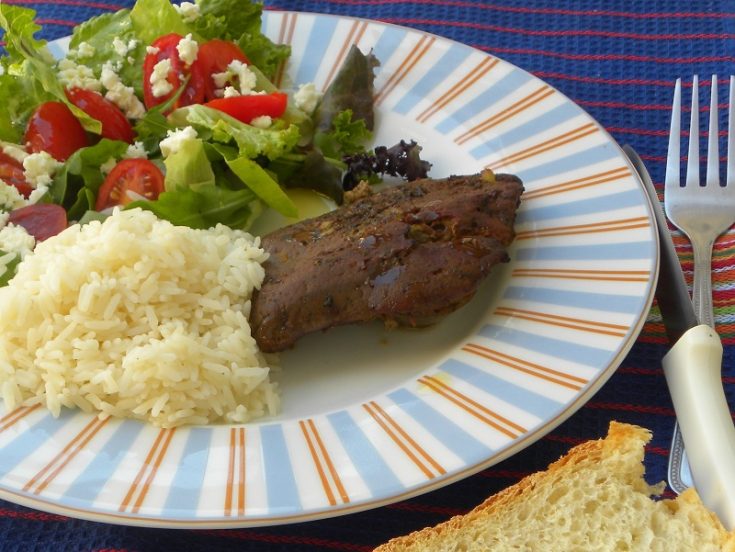 Baked or Grilled Greek Lemony Calf Liver - Kopiaste..to Greek Hospitality