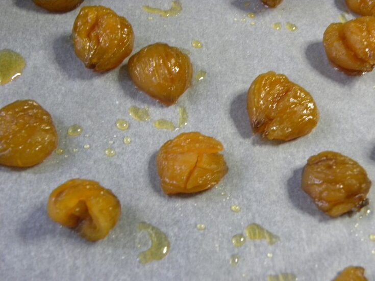 Chestnut Preserve (Glyko Kastano) and Marrons Glacés - Kopiaste..to ...