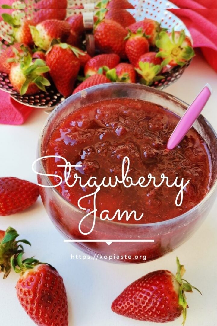 Strawberry Jam - Kopiaste..to Greek Hospitality