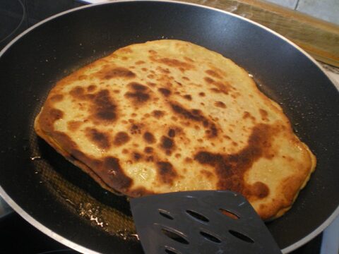 Tiganopsomo (Greek Filled Fried Bread) - Kopiaste..to Greek Hospitality