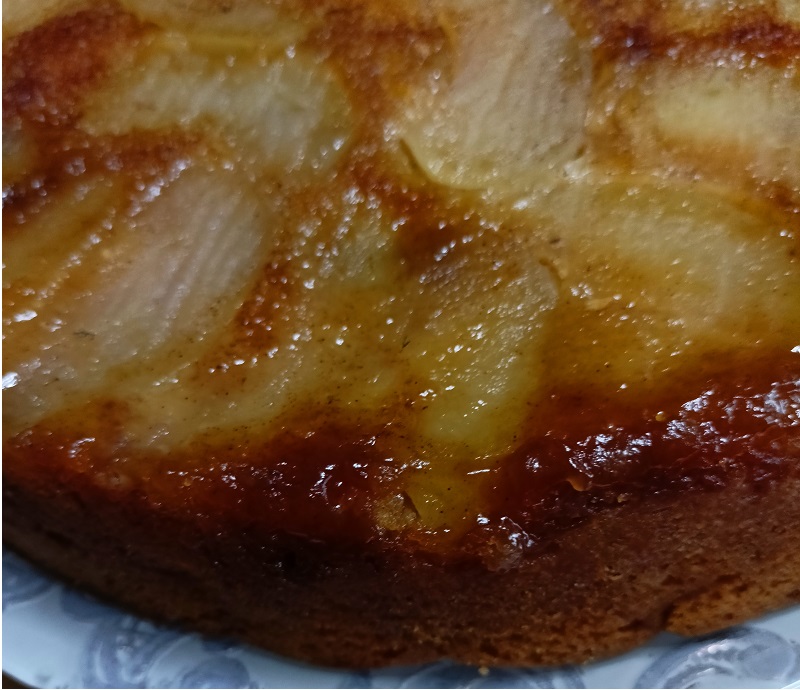 Greek Upside Down Olive Oil Apple Cake - Kopiaste..to Greek Hospitality