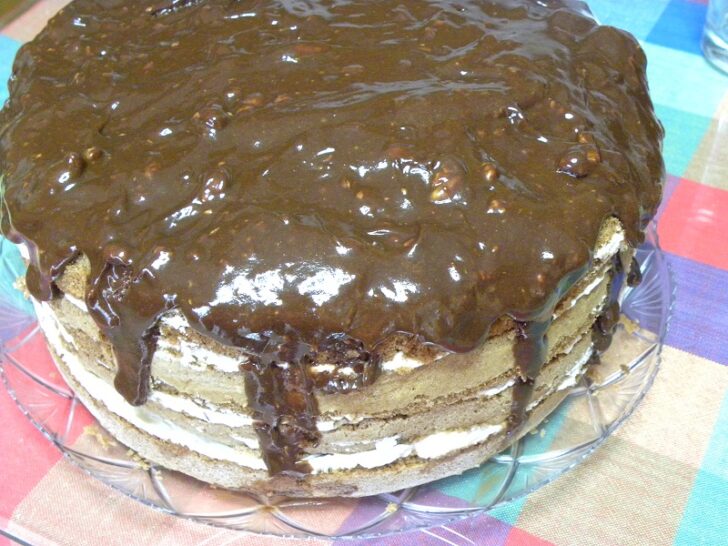 Stracciatella and Mocha Mars Chocolate Cake - Kopiaste..to Greek ...