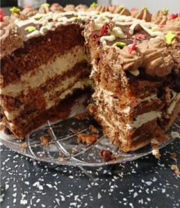 Stracciatella and Mocha Mars Chocolate Cake - Kopiaste..to Greek ...