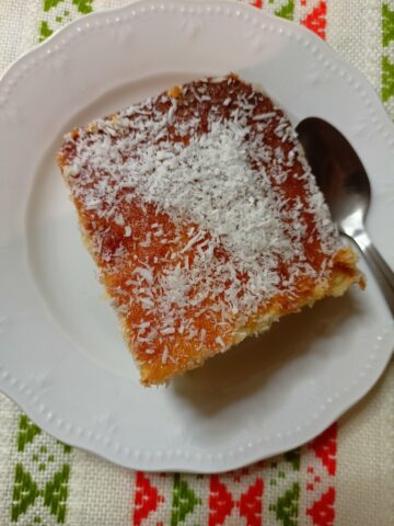 Greek Revani, Made in two ways - Kopiaste..to Greek Hospitality