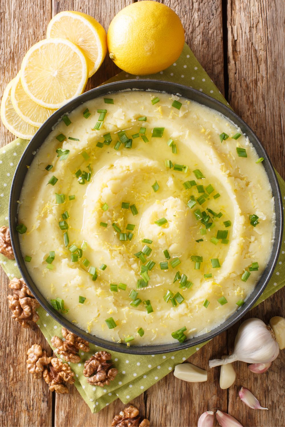 Skordalia with Potato or Bread (Garlic Dip) - Kopiaste..to Greek ...
