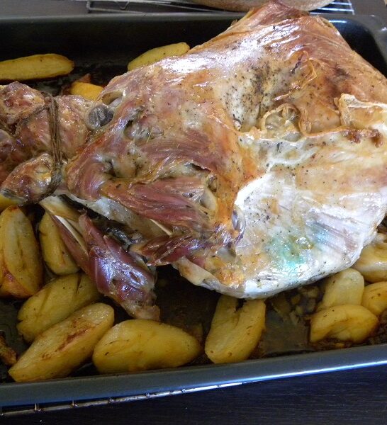Delicious Greek Stuffed Goat (or Lamb) - Kopiaste..to Greek Hospitality