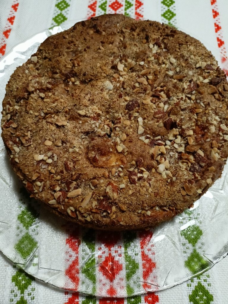 Greek-Style Olive Oil Apple Cake with Fresh Ginger - Kopiaste..to Greek ...